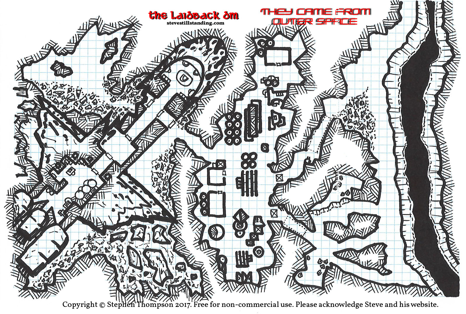 Free Dungeon Map! – Laidback DM: SteveStillStanding.com
