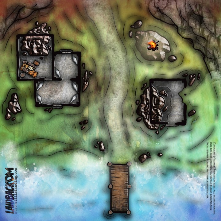 Free Map: Beach Dock – Laidback DM: SteveStillStanding.com