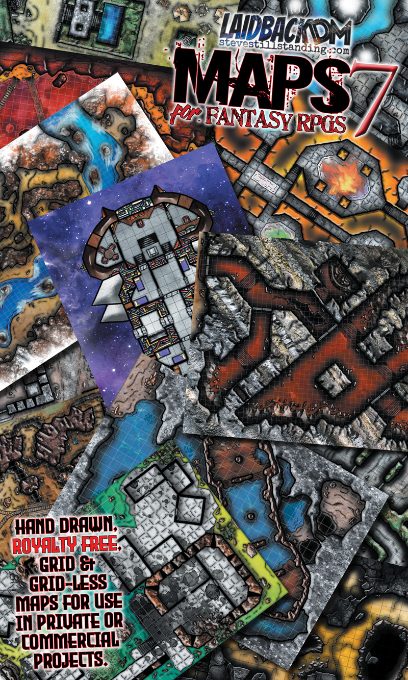 MAPS for Fantasy RPGs 7 is available on DrivethruRPG! – Laidback DM ...