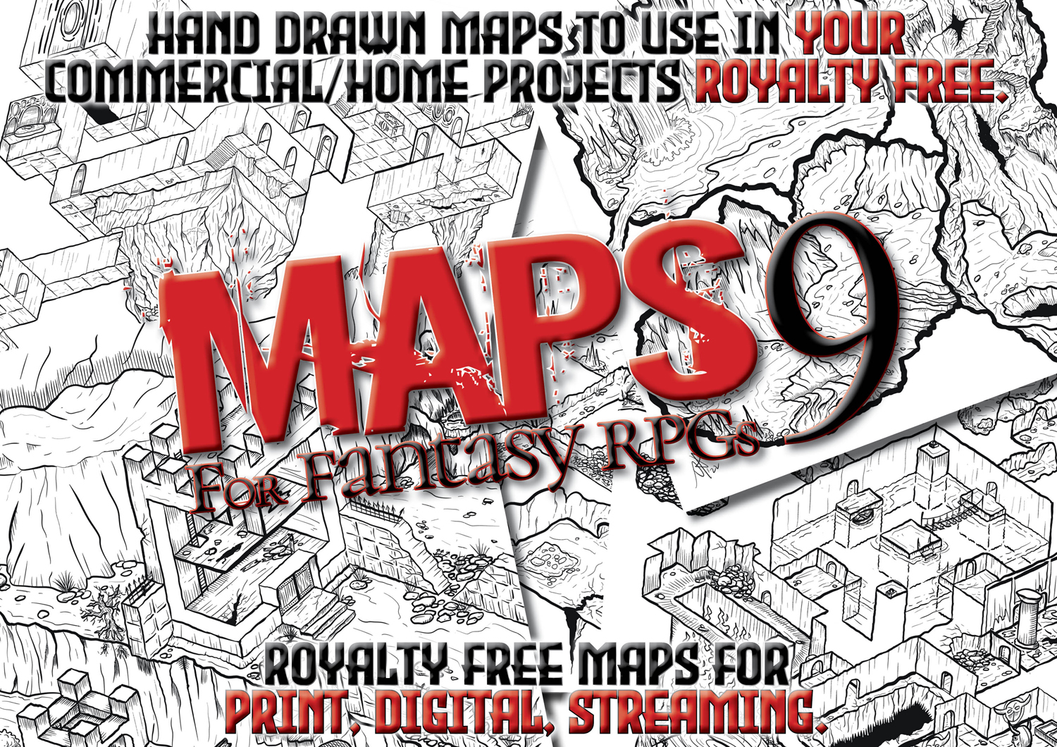 MAPS FOR FANTASY RPGs 9 – Royalty Free ISOMETRIC Maps available on ...