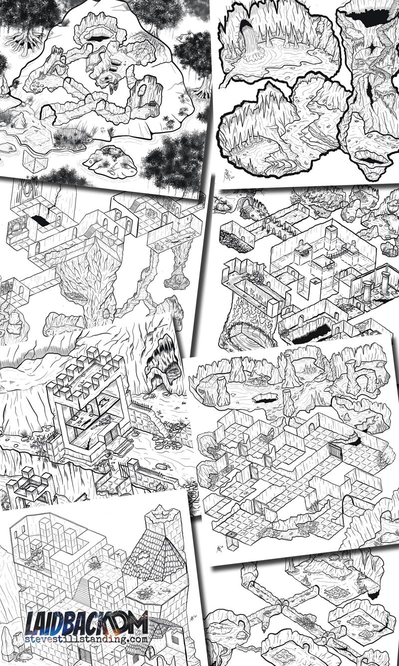 Map Commissions – Laidback DM: SteveStillStanding.com