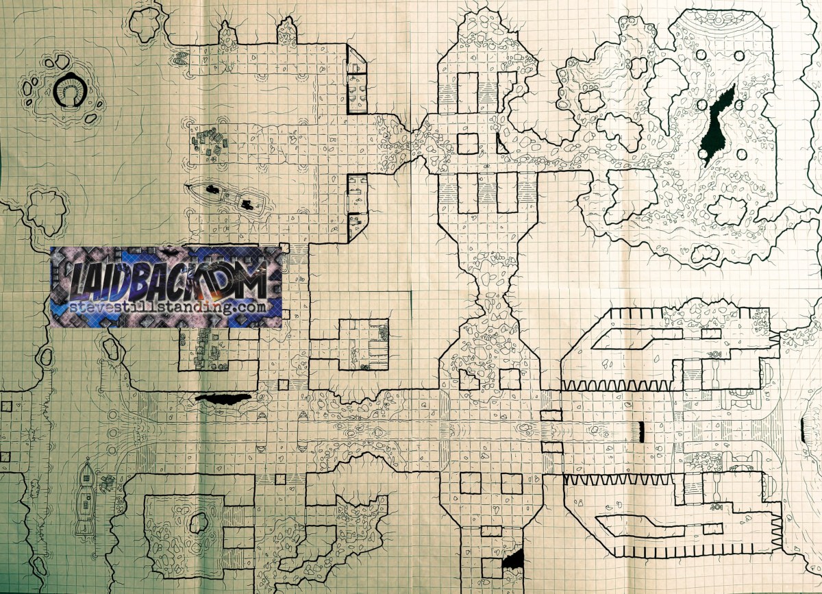 Another Hand Drawn Map: Ruins of Rukdar-Zin (Part 4)! – Laidback DM ...