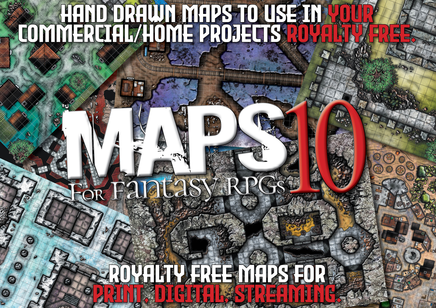 MAPS FOR FANTASY RPGs 10 is now available on DRIVETHRURPG! – Laidback ...